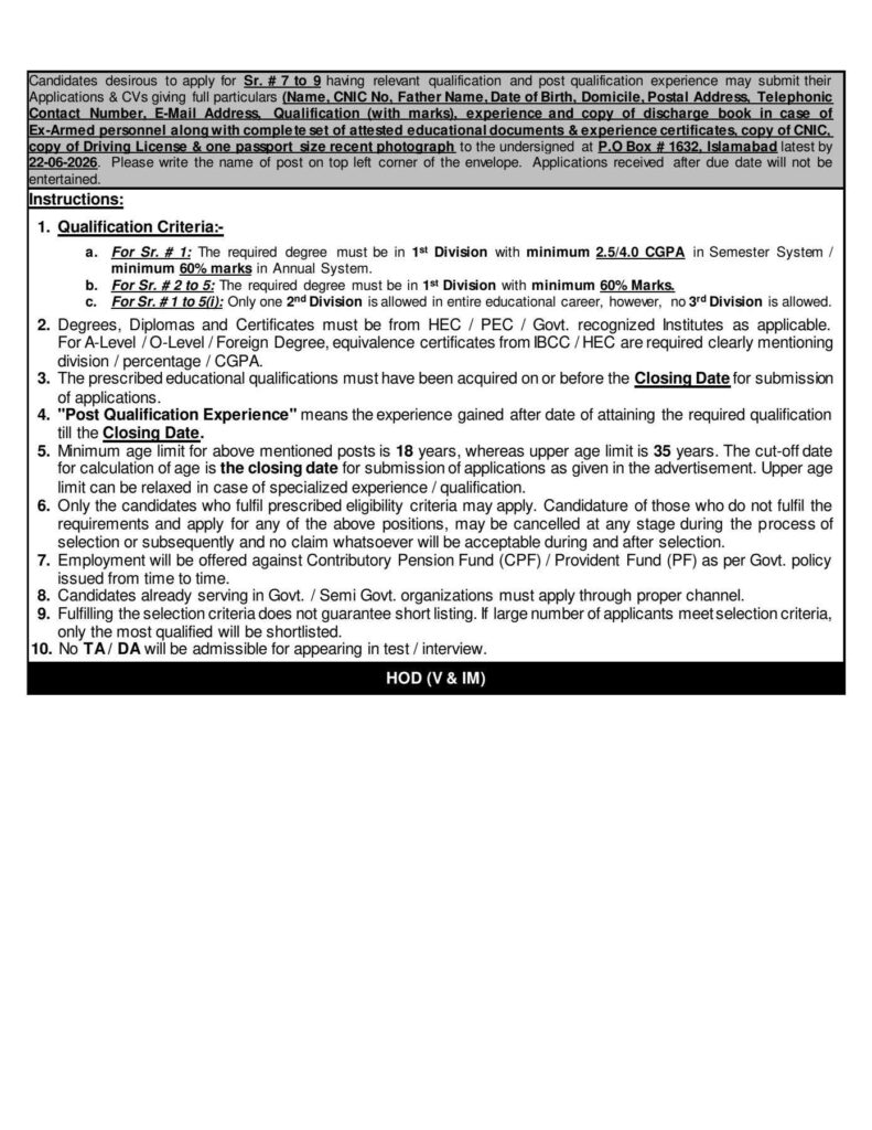 NESCOM Jobs 2026 – Multiple Vacancies Announced